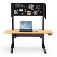 China Office Furniture Pneumatic Standing Lifting Desk for Height Adjustment in Kitchen for sale