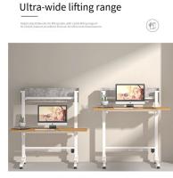 China Office Furniture Pneumatic Standing Lifting Desk for Height Adjustment in Kitchen for sale