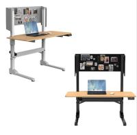 China Electric Lift Office Desk Stylish Sit and Stand Up Desk for Ergonomic Work Environment for sale