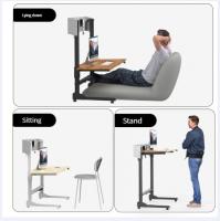China Electric Lift Office Desk Stylish Sit and Stand Up Desk for Ergonomic Work Environment for sale