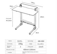China Electric Lift Office Desk Stylish Sit and Stand Up Desk for Ergonomic Work Environment for sale
