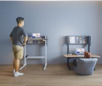 China Adjustable Height Home Office Desk with Electric Lifting and Modern Design Speed 38mm/s for sale