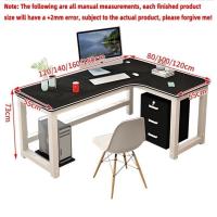China Office Table Study Table Desk White With Drawers Cabinet Writing Working Laptop Table for sale
