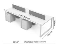 China Open Working Area Office Furniture Workstations with Melamine Surface Wooden Type for sale