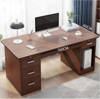 China Presidential Writing Workstation Modern Computer Desk For Home Office Metal for sale