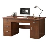 China Modern Luxury PANEL Wood Style Executive Desk for Customized Colors and End Office for sale