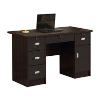China Modern Luxury PANEL Wood Style Executive Desk for Customized Colors and End Office for sale