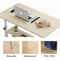 China Wood Desktop Laptop Desk for Modern Office Height Adjustable Portable Computer Table for sale
