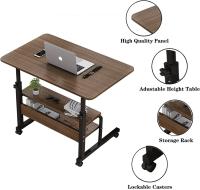 China Multifunctional Home Office Furniture Wooden Lift Table with Height Adjustable Design for sale