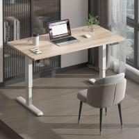 China Office Metal Stainless Steel Electric Sit Stand Desk with Motorized Height Adjustment for sale