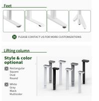 China 10% Duty Cycle Height Adjustable Standing Workstation for Home Office Stainless Steel for sale