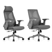 China Adjustable Height Mid Back Staff Swivel Mesh Office Chair with Solid Wood Legs Armrest for sale