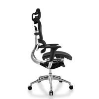China Adjustable Aluminum Base High Back Swivel Ergonomic Chair for Executive Office Furniture for sale