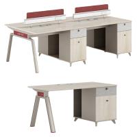 China Modular Office Furniture Set with Partition Workstation and Commercial Bureau de travail for sale