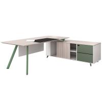 China Modern Commercial Furniture'S Executive CEO Melamine Office Table Extendable for sale