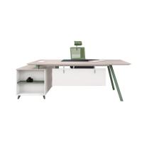 China Modern Commercial Furniture'S Executive CEO Melamine Office Table Extendable for sale