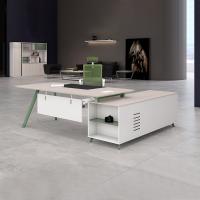 China Modern Commercial Furniture'S Executive CEO Melamine Office Table Extendable for sale