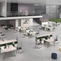 China Modern Commercial Furniture'S Executive CEO Melamine Office Table Extendable for sale