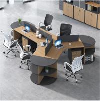 China 3/6 Person Workstation Simple Modern Office Furniture with Desk Chair and Screens for sale