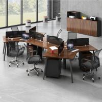China Office Work Station Desk Furniture 6 Person Workstation Table for Cubicles and Offices for sale