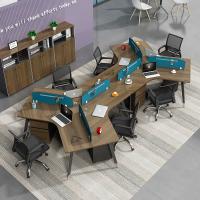 China Office Work Station Desk Furniture 6 Person Workstation Table for Cubicles and Offices for sale