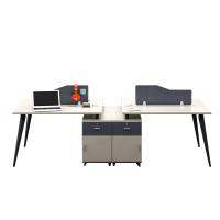 China Main Material Panel/Glass/Fabric/Steel Office Workstation Desk for Custom Furniture for sale