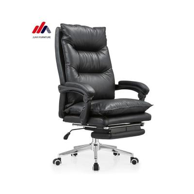 China Metal Type Other High Back Manager Chair For Office PC with Movable Leather Executive for sale