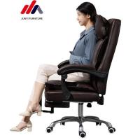 China Metal Type Other High Back Manager Chair For Office PC with Movable Leather Executive for sale