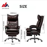 China Elevated Boss Ceo Luxury Ergonomic Office Chair for PC and Visitors CBM/piece 0.33CBM for sale