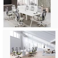 China Modern Blue and Black Executive Swivel Office Task Chair for Ergonomic Workstation for sale