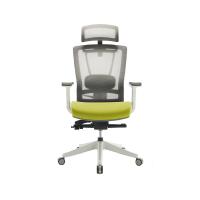China Modern Blue and Black Executive Swivel Office Task Chair for Ergonomic Workstation for sale