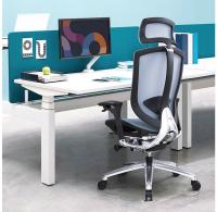China Mesh Back Ergonomic Office Chair with Aluminum Frame and Comfortable Seat for sale