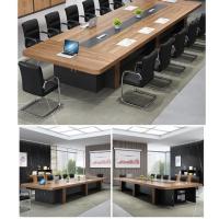 China 25mm Thickness Table Top Office Furniture Conference Long Table for Large Negotiation for sale