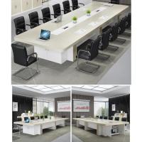 China 25mm Thickness Table Top Office Furniture Conference Long Table for Large Negotiation for sale