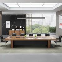 China 25mm Thickness Table Top Office Furniture Conference Long Table for Large Negotiation for sale