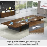China E1 MDF/MFC Melamine Board Huge Meeting Table Modern Conference Table for Multifunctional for sale