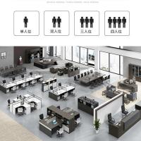 China Office Furniture Computer Desk Workstation with Customized Colors Staff Open Desk for sale