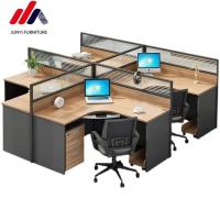 China Cubicle Workstation Furniture Office Desk Partitions And MFC Coworking Desk for sale