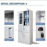 China Office Storage File Cabinet with Knock Down Structure and Stainless Steel Material for sale