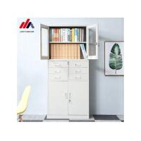 China 0.5-1.2mm Thickness Modern Office Steel Filing Cabinet with Stainless Steel for sale