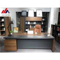 China Y Mail Packing Level Melamine E1 Material Luxury Office Furniture for Boss Desks for sale