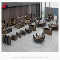 China Y Mail Packing Level Melamine E1 Material Luxury Office Furniture for Boss Desks for sale