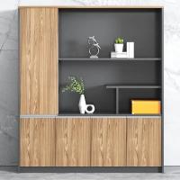 China Office Furniture Solid Wood File Cabinet with MFC Wood Material Stylish and Functional for sale