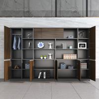 China Office Furniture Solid Wood File Cabinet with MFC Wood Material Stylish and Functional for sale
