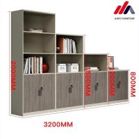 China 2PCS OEM File Cabinet E1 Melamine Material Executive Filing Cabinet for Home and Office for sale