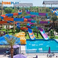 China OEM ODM Aquatic Playground Equipment Water Slide Playground & Splash Park for sale