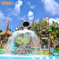 China Fiberglass Aqua Park Equipment Splashers Playground For Resort Hotel for sale