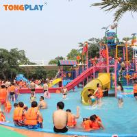China Fiberglass Aqua Park Equipment Splashers Playground For Resort Hotel for sale