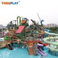 China Village Outdoor Water Play Equipment Customized Splash Park Playground for sale