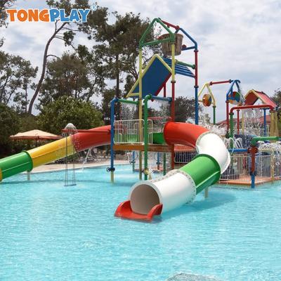 China Combined Into One Customized Complete Set of Children's Fun Water Amusement Equipment Outdoor Water Park Water Playground for sale